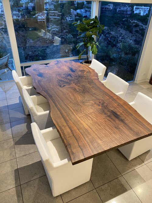 Live Edge Dining Table – AFRIFURNITURE